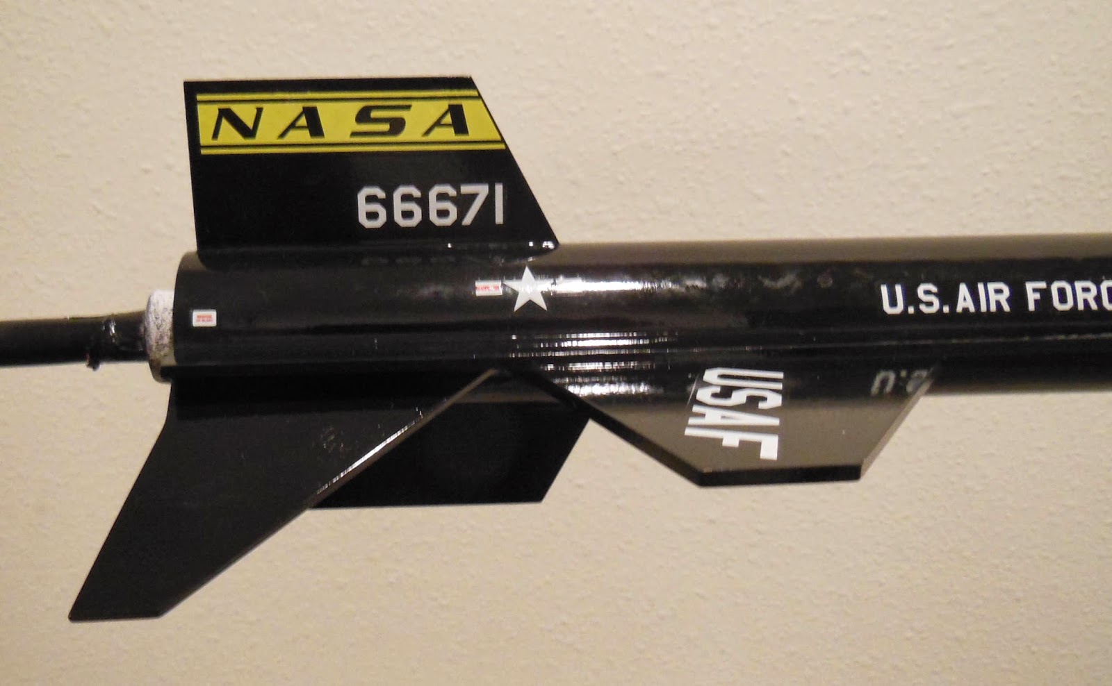Model Rocket Building: Quest X-15 Finished