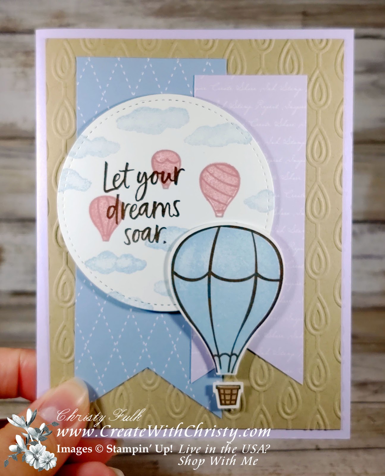 Let Your Dreams Soar Card [Create With Christy]