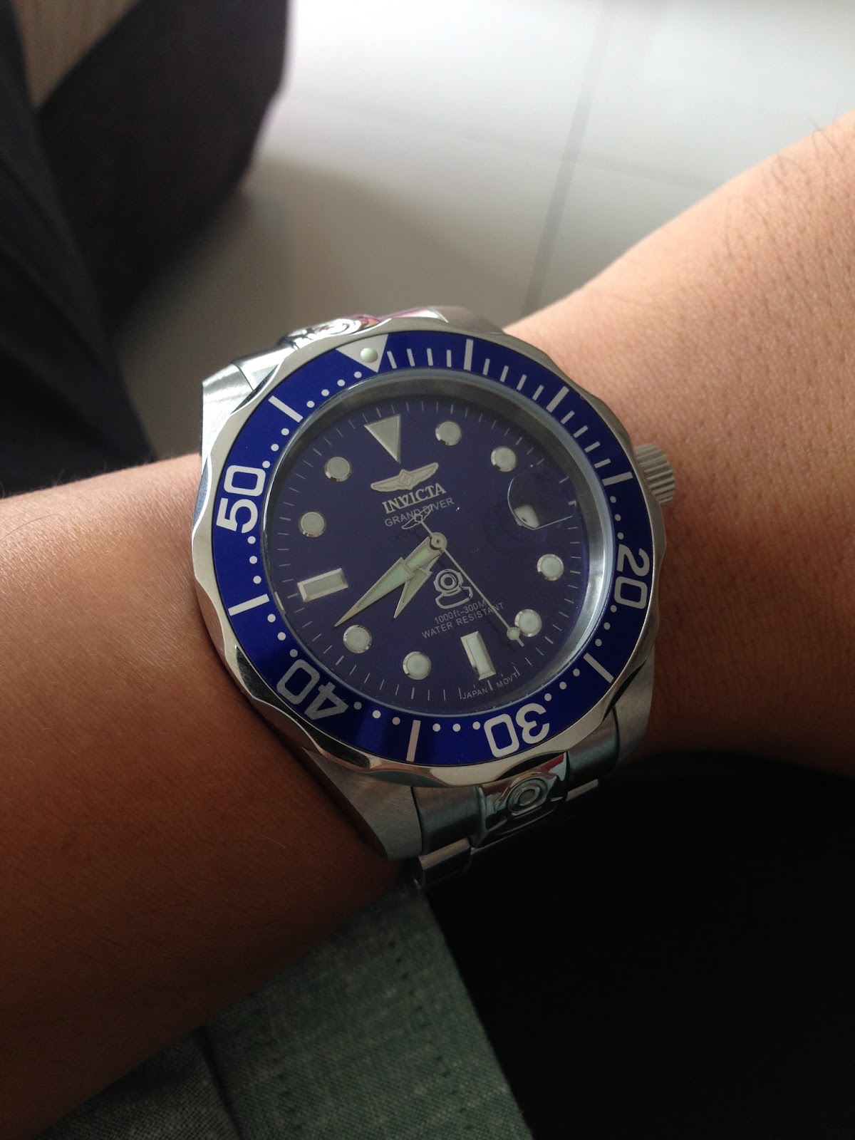 My Western Watch Collection: Invicta 3045 Grand Diver Watch – A High ...