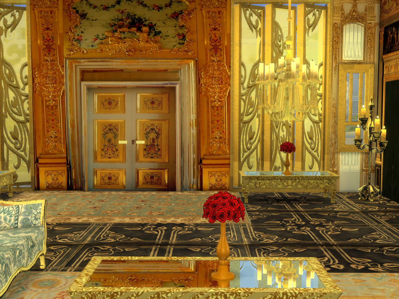 Anna Quinn Stories: Open Dreams Gate DoorSet II For SIMS 4