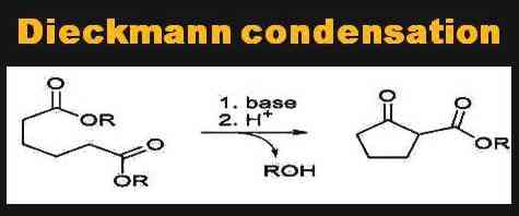 Dieckmann condensation