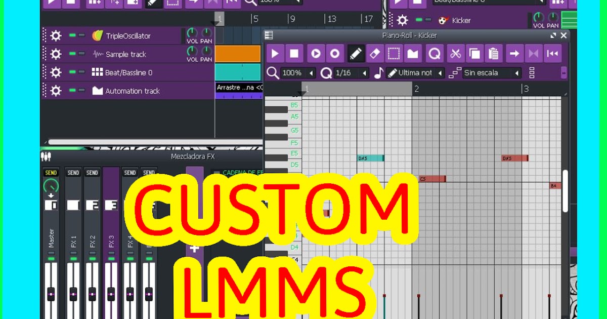 How to personalize LMMS?