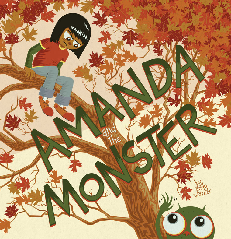 Andysaurus Comics: Amanda and the Monster