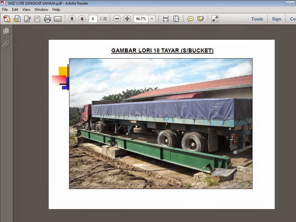 Isipadu Muatan Untuk Lori ~ BORAK-QS