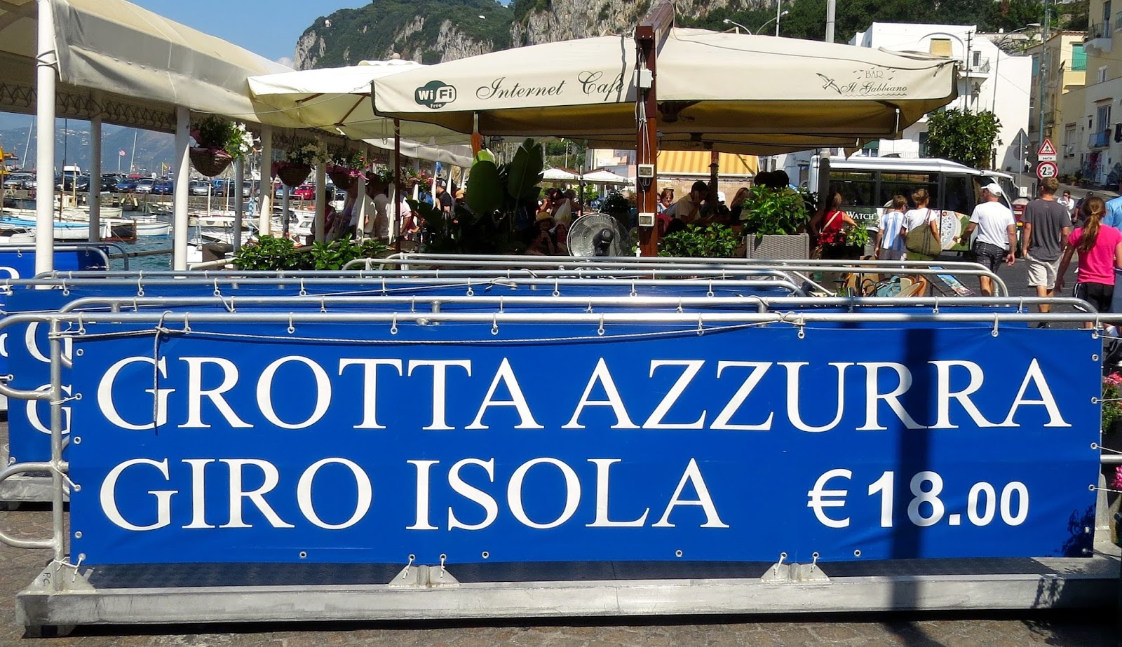 Grotta Azzurra, the Blue Grotto, Capri…