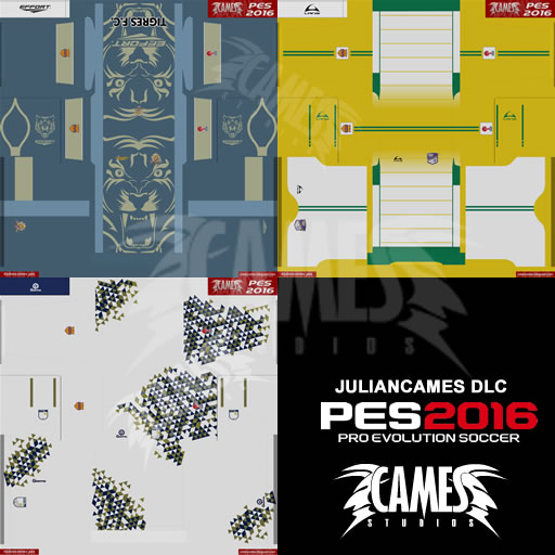 JulianCames: Julian Cames - New Kit Textures - PES 2016 - PS4