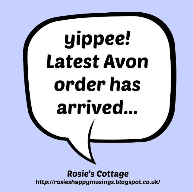 Rosie's Cottage: Latest Avon Order Has Arrived!