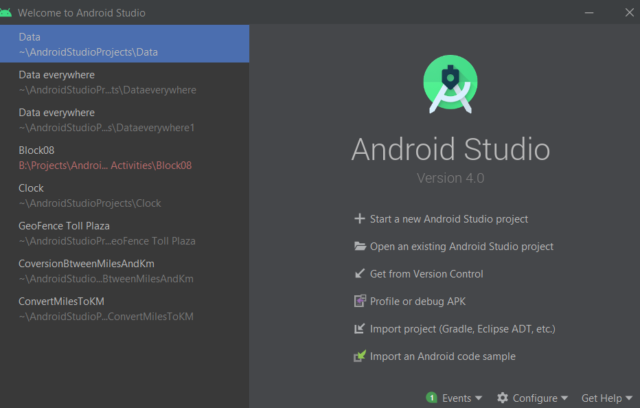 Android studio tutorial for beginners | Getting started with Android studio