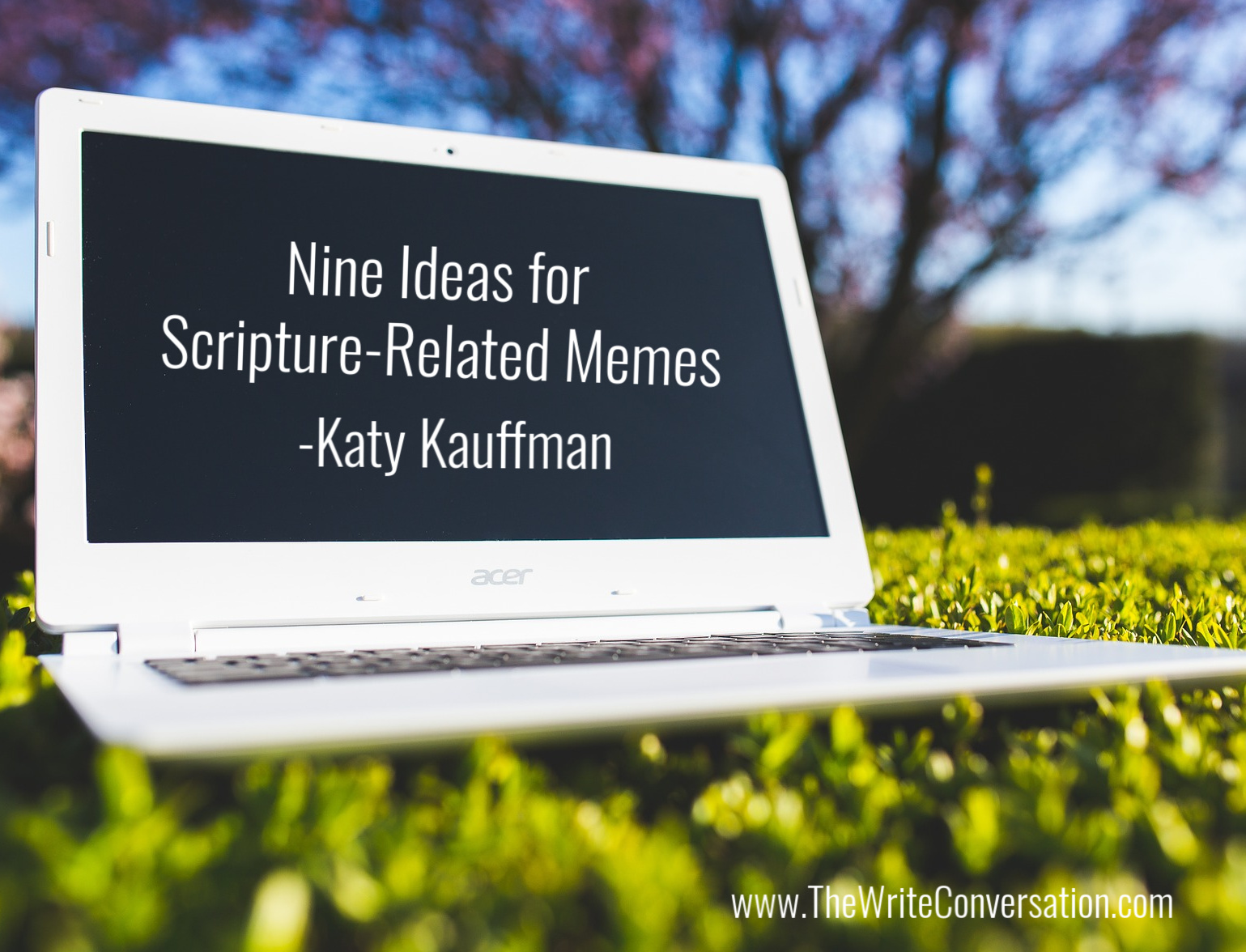 The Write Conversation: Nine Ideas for Scripture-Related Memes