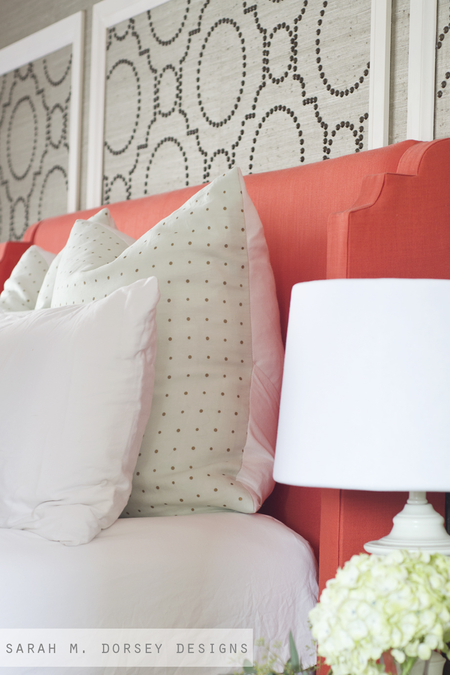 DIY in 1 Hour or Less | Removeable Jersey Lampshade cover - Dorsey Designs