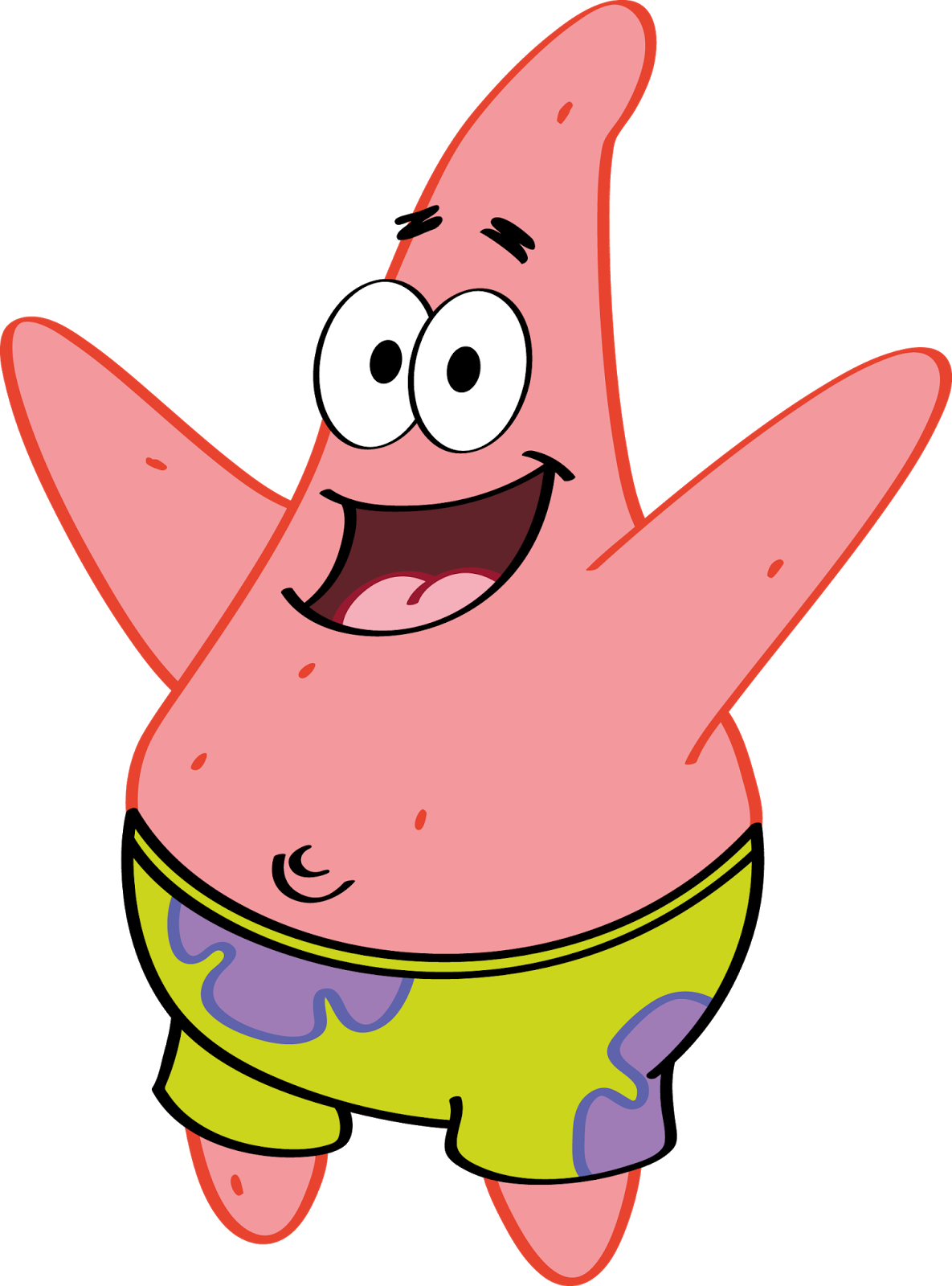 Download vetor Patrick amigo do Bob Esponja gratis para Illustrator