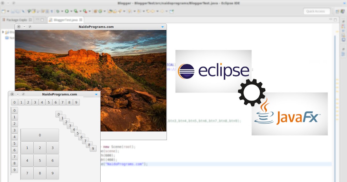 Entendiendo el uso de los componentes de diseño en JavaFX ~ Naido Programs