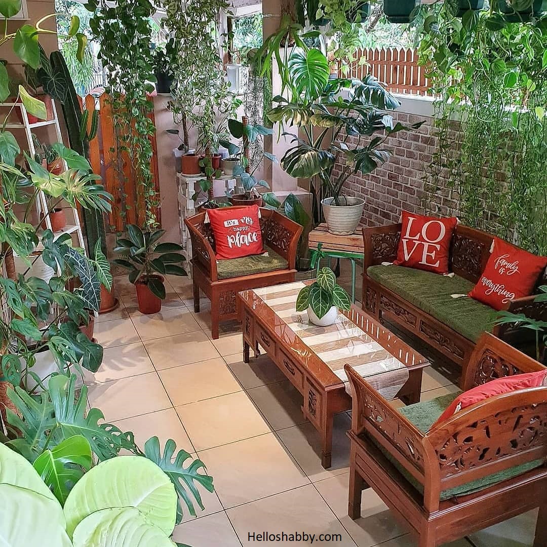 7 Inspirasi Ruang Tamu Tak Ber-AC tapi Tetap Sejuk ~ HelloShabby.com ...