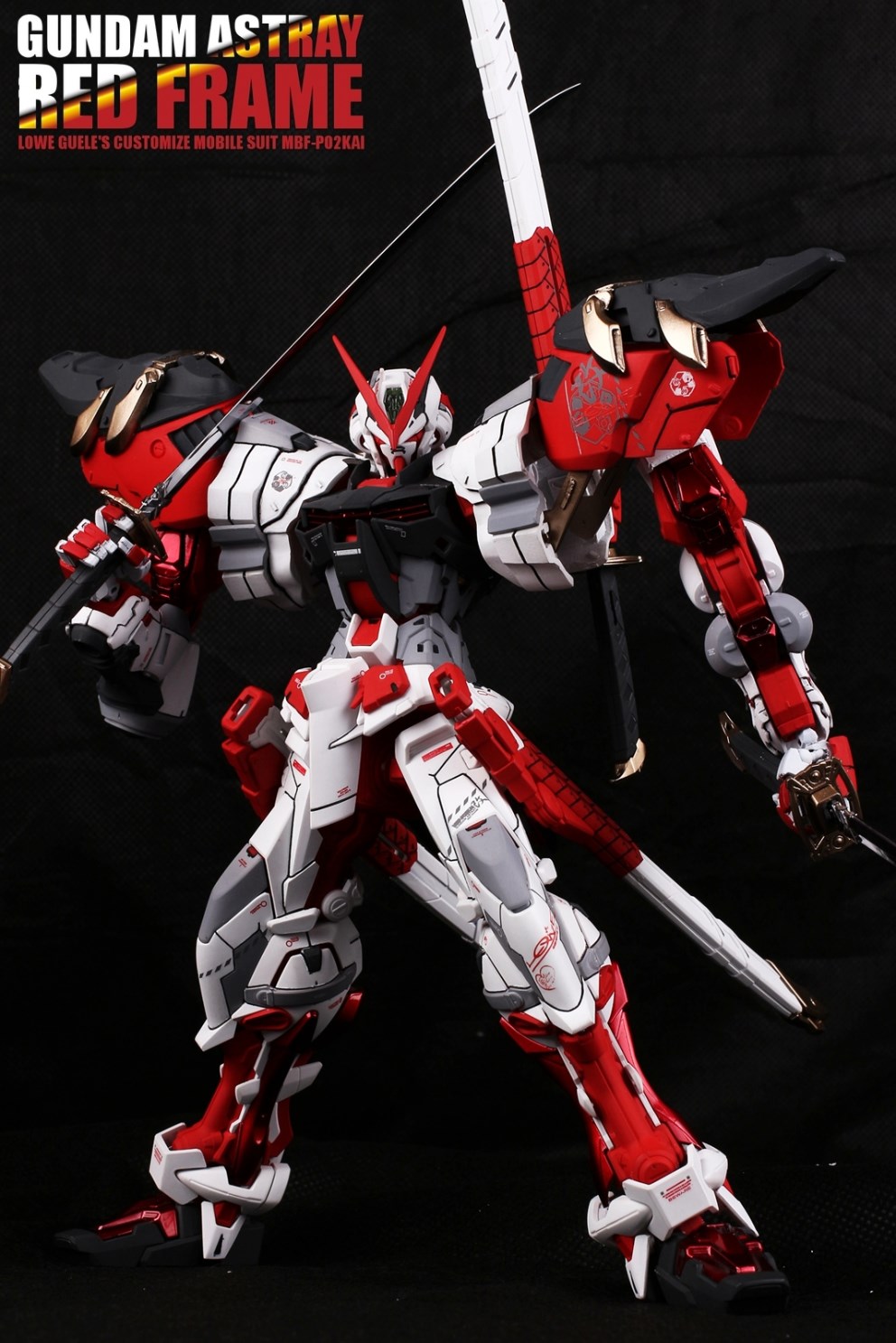 GUNDAM GUY: MG 1/100 Gundam Astray Red Frame 'Power Red Resin ...
