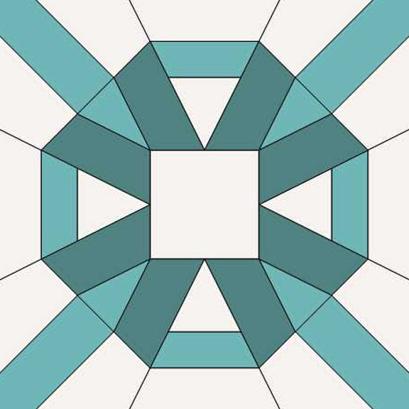 Cloud of Quilt Patterns: Lovers Knot