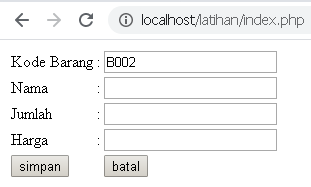 Cara Membuat Kode Otomatis Kombinasi Karakter di PHP MySQL