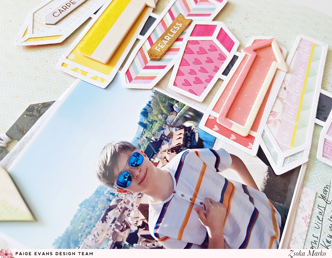 Take Me Away Layout by Zsoka Marko | Paige Taylor Evans