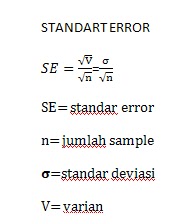 DOKTER MANAGEMEN SKILL: STANDART ERROR DAN GALAT