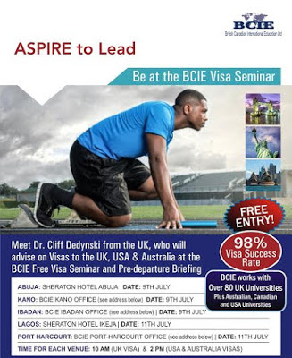 Starting your studies Sept. 2015? Be at the BCIE free Visa seminar to ...