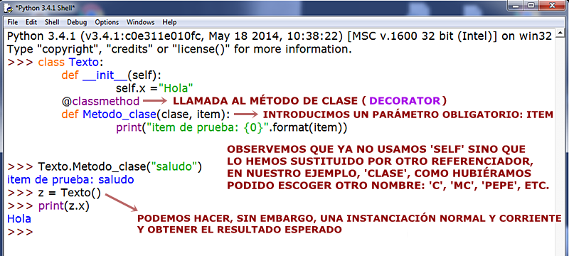 APRENDER A PROGRAMAR CON PYTHON: MÉTODOS DE CLASE, ESTÁTICOS Y @PROPERTY