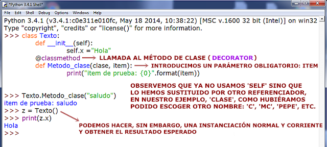 APRENDER A PROGRAMAR CON PYTHON: MÉTODOS DE CLASE, ESTÁTICOS Y @PROPERTY