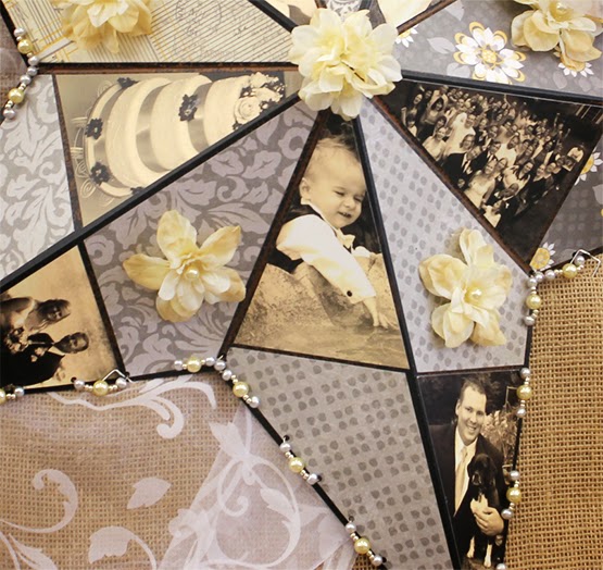 Ben Franklin Crafts and Frame Shop: DIY: Metal Star Photo Collage