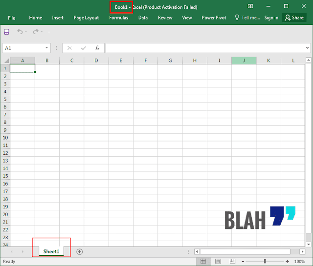 Mengenal Tampilan dan Bagian Worksheet di Microsoft Excel ~ Blog Abdul ...