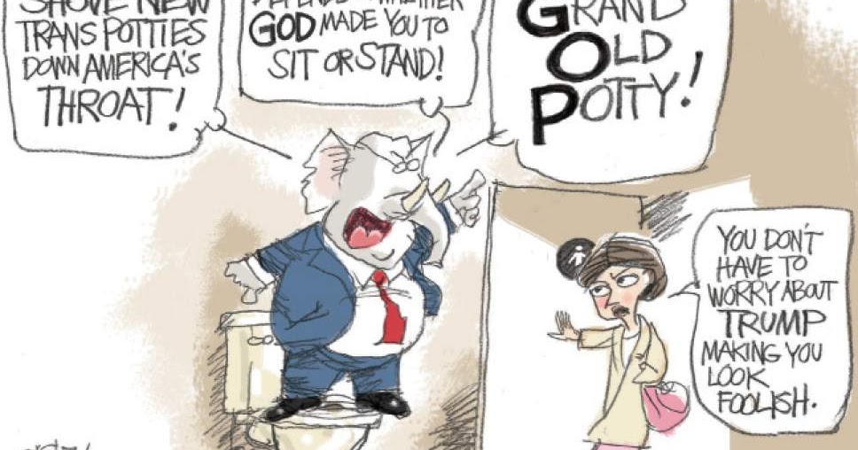 Hackwhackers: Today's Cartoon Twofer - Taking A Stand