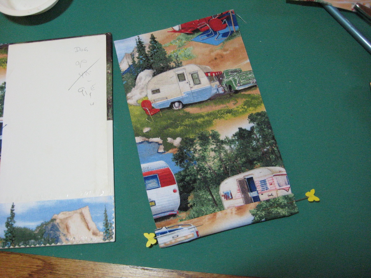 FlossieBlossoms: Easy Tutorial for E-Reader Cover Using an Old Book