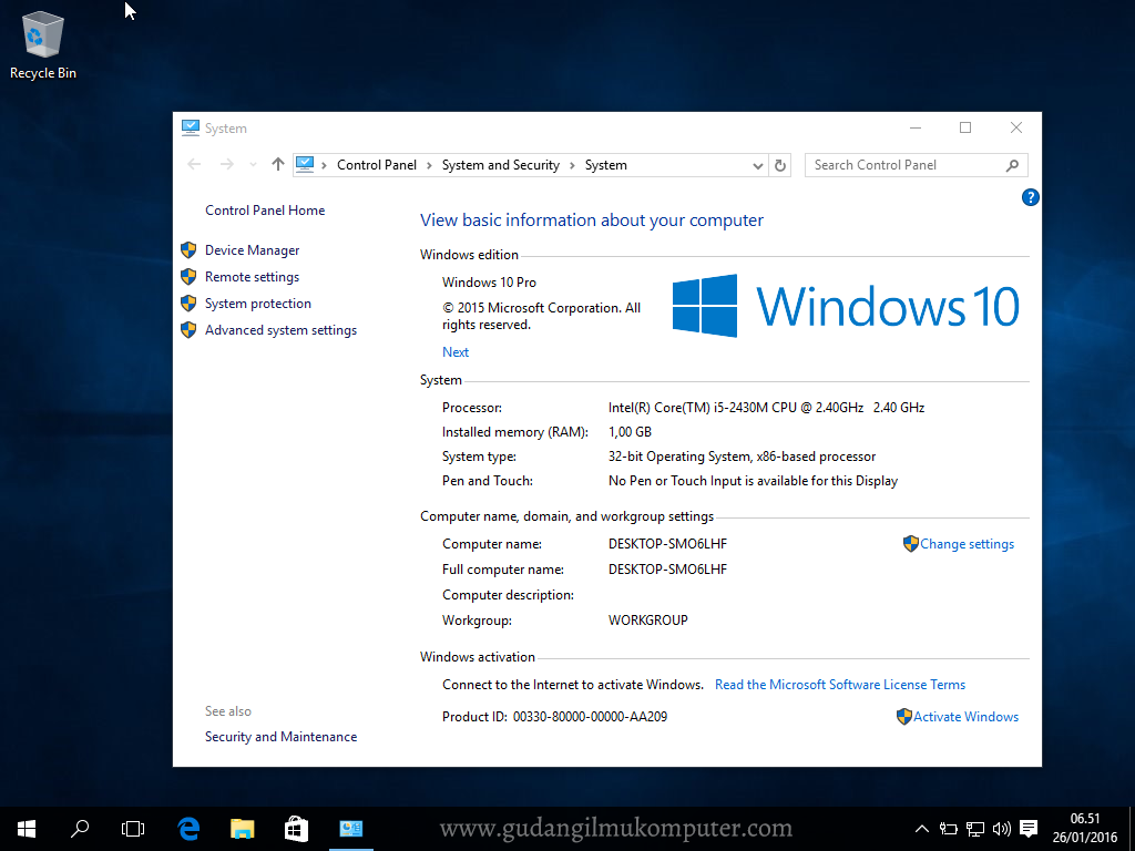 Cara Instal Windows 10 Menggunakan Flashdisk Lengkap Dengan Gambar ...