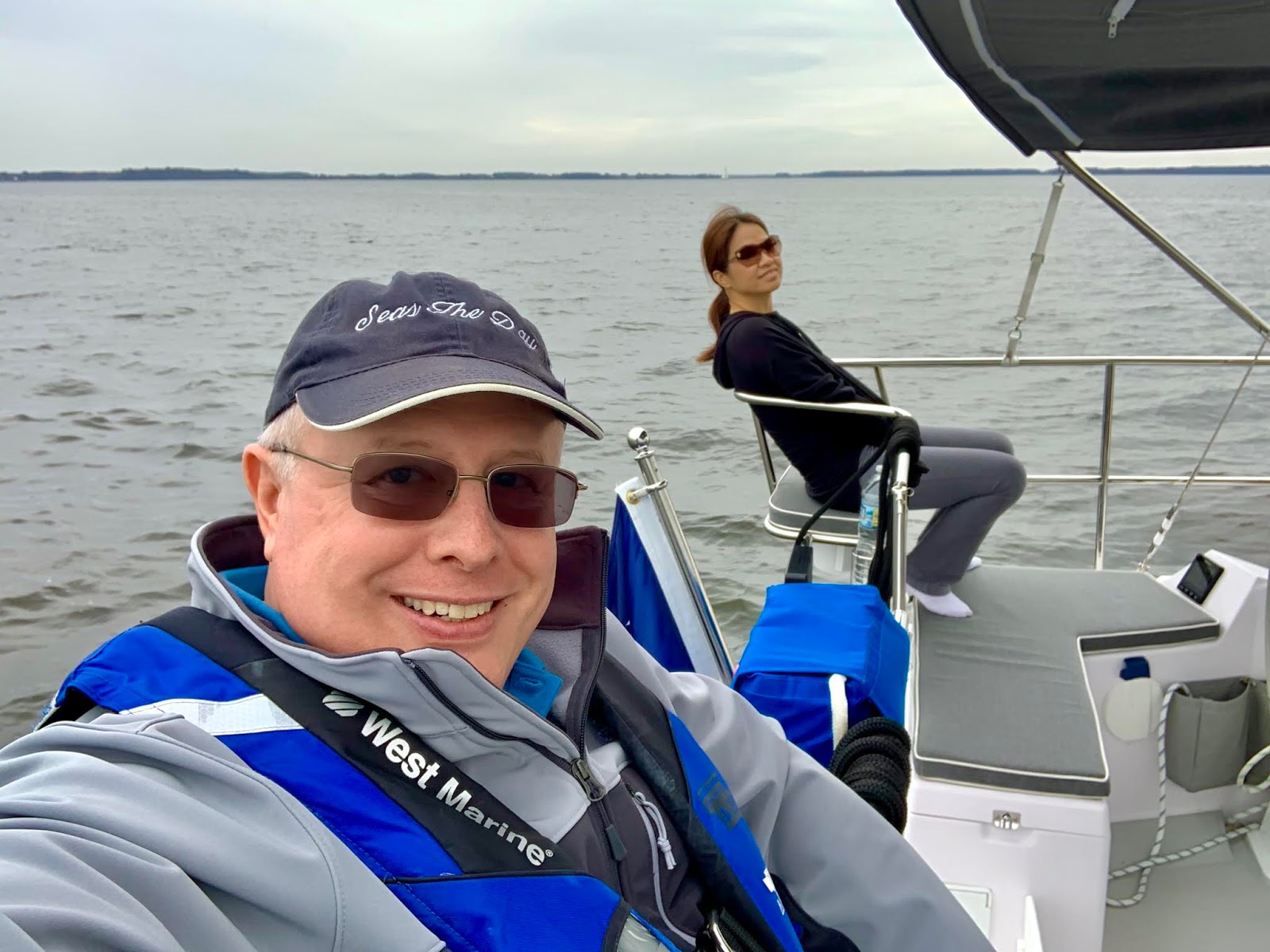 Sailing with George and Vicky: Just The Two of Us - Vicky's Last Day ...