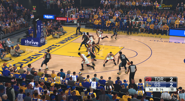 NBA 2K20 Golden State Warriors (Classic and City) Court and Arena by ...