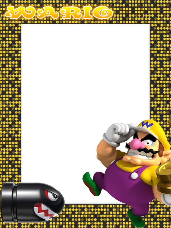 MARCOS PARA PHOTOSHOP Y ALGO MAS: PERSONAJES DE MARIO BROS