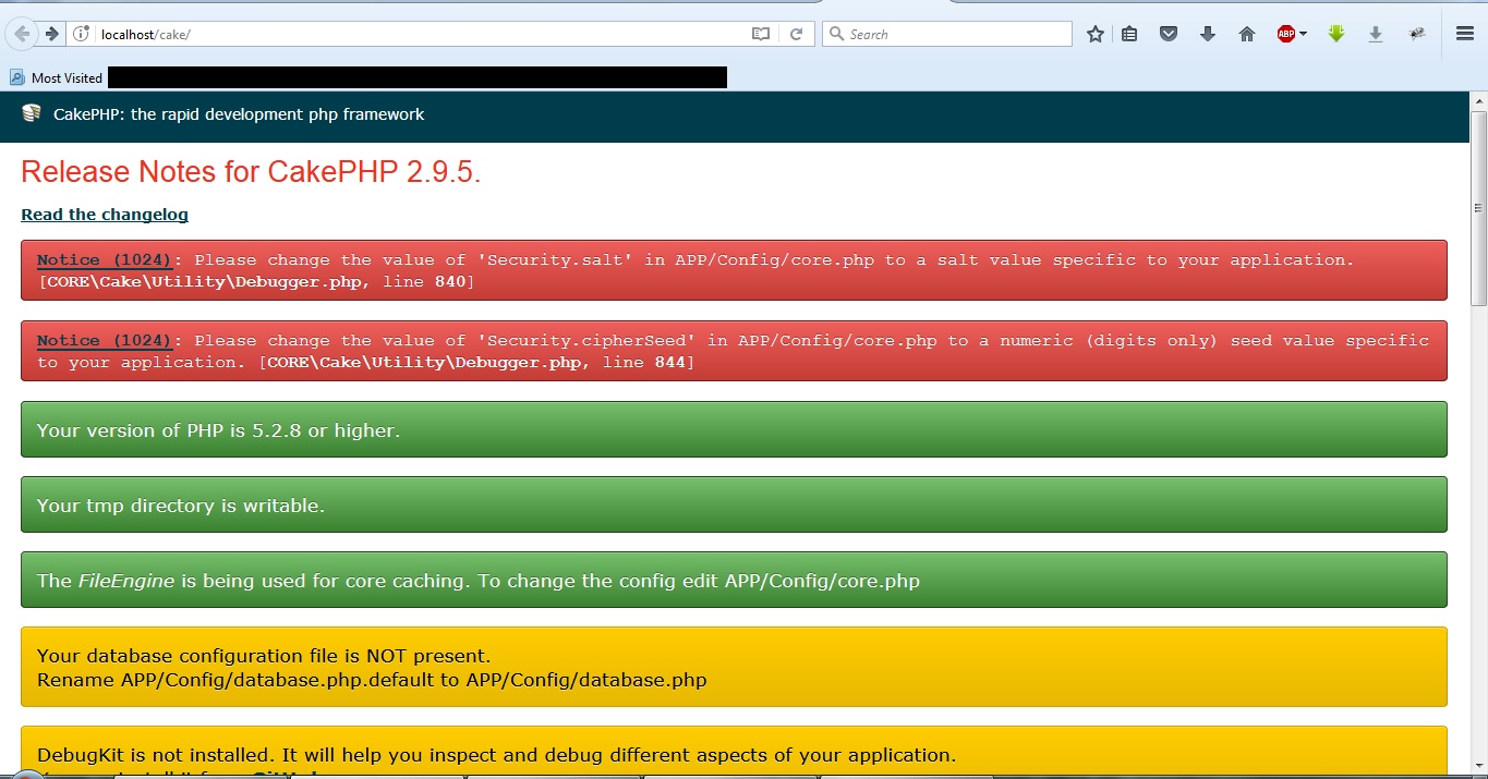 Code Samples How To Install Cakephp In Xampp