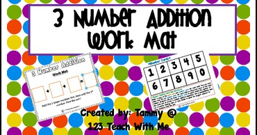 The Best of Teacher Entrepreneurs: FREE MATH LESSON - “Adding 3 Numbers ...