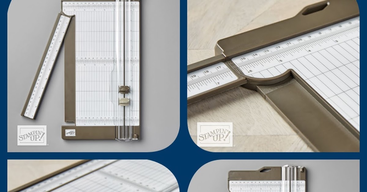 New Stampin' Up! Paper Trimmer Here for Demos...You Can Get It Now, Too ...