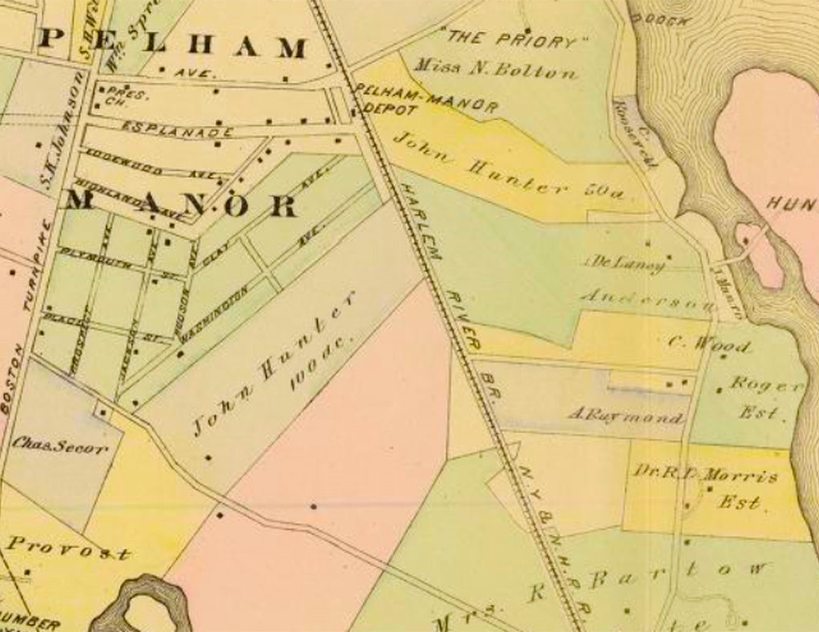 Historic Pelham: Pelham Manor in 1883 and in its Early Years ...