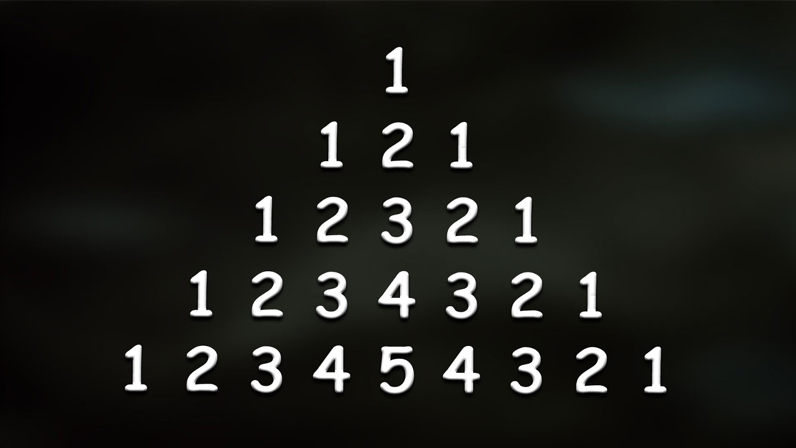 Number Pattern Program in C - 57