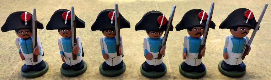 Wooden Warriors: Napoleonic Spanish Infantry (1808) in Bicorne