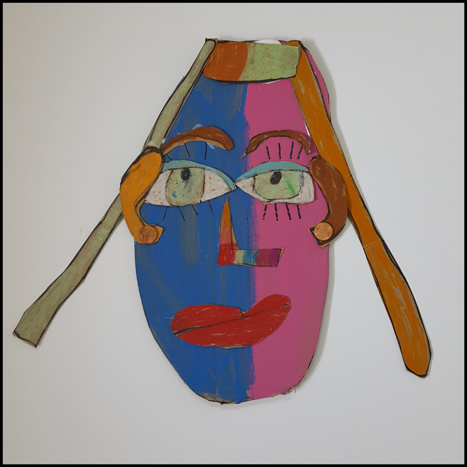 MaryMaking: Abstract Cardboard Masks