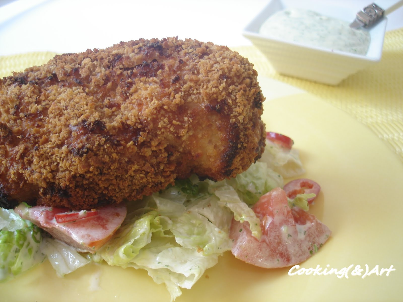 Κοτόπουλο Gordon Bleu στο φούρνο / Chicken Cordon Bleu in oven ...