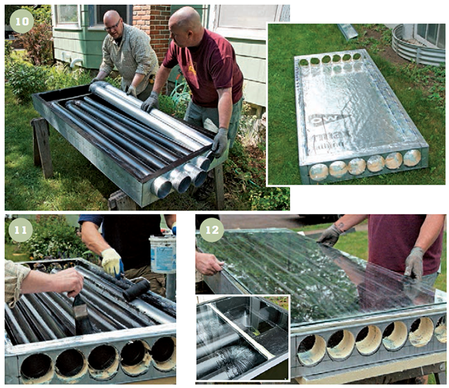 How to Build a Solar Hot Air Panel - Self-sufficient