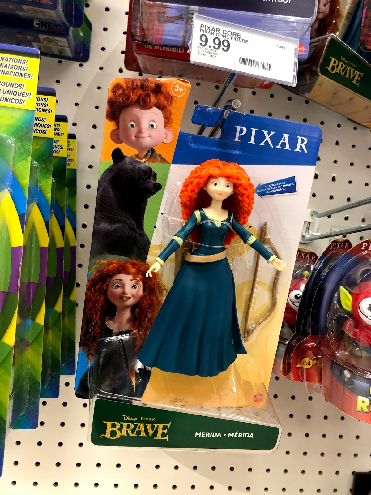 Dan the Pixar Fan: Mattel Pixar Collection 7" Scale Posable Action ...