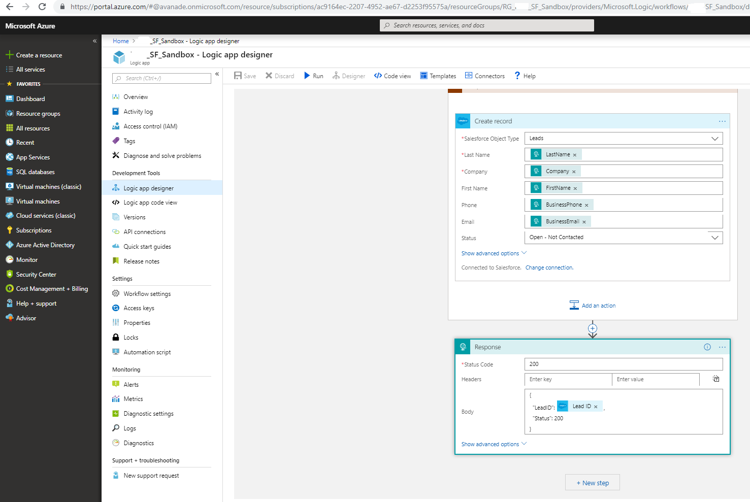 Sitecore Salesforce Integration Using Azure Microservices