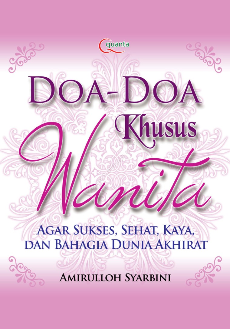 Download ebook Doa-doa Khusus Wanita | Padepokan Padang Ati (ppa)