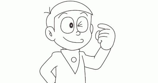 Coloring Pages Doraemon, Nobita, Dorami, Shizuka, Suneo, Jayen and ...