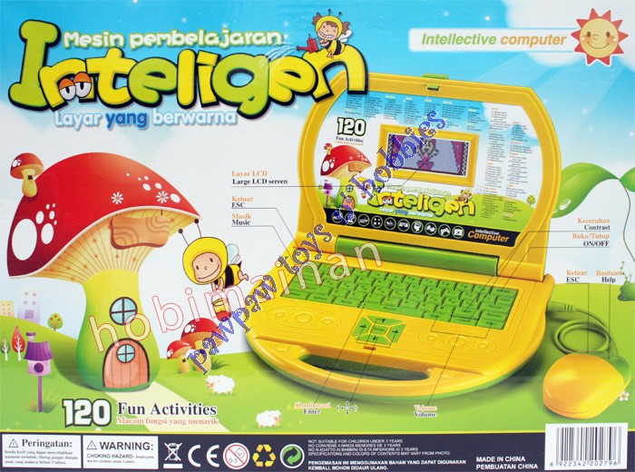 pawpaw toys n' hobbies: Laptop Mini / NoteBook Edukasi / Playpad