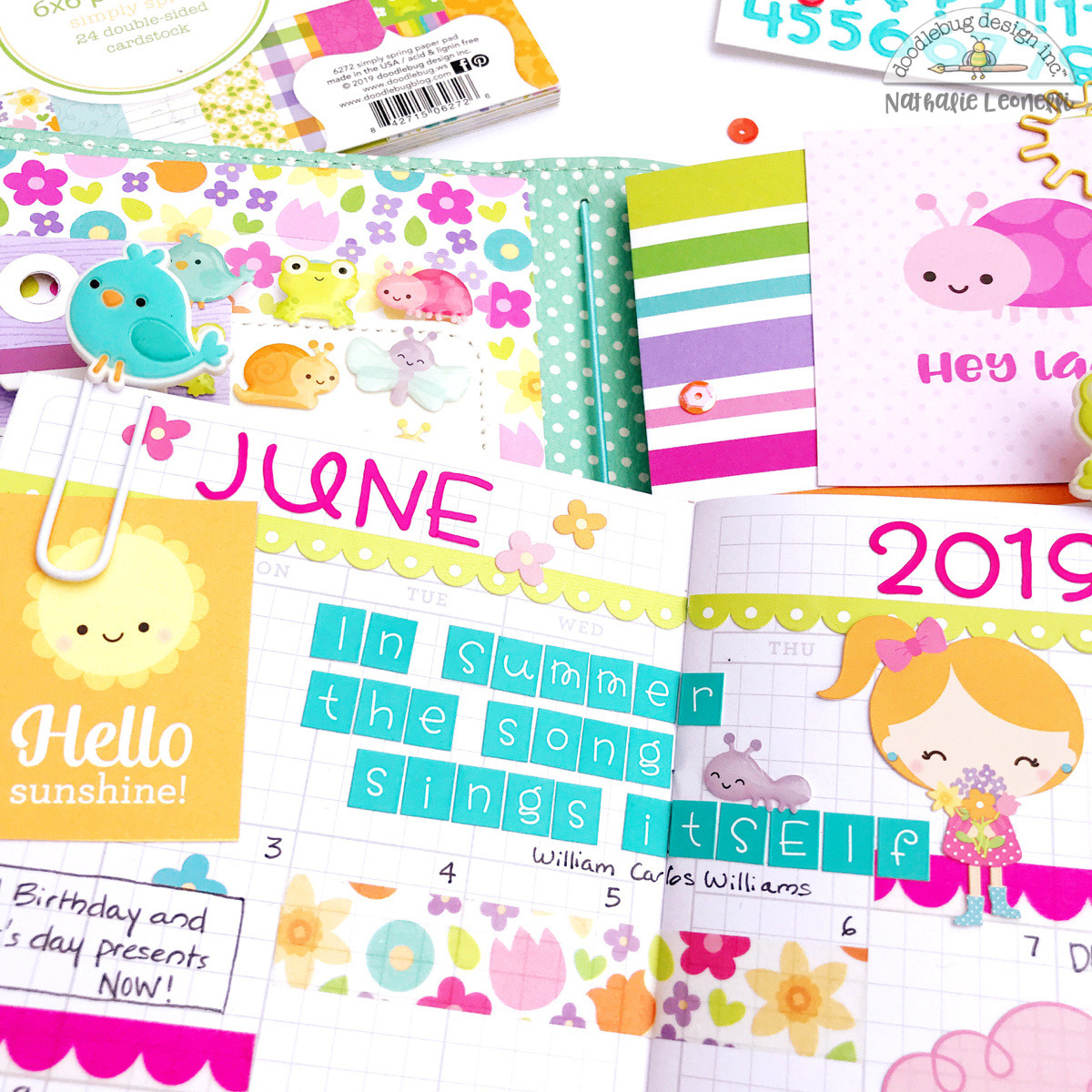 Doodlebug Design Inc Blog: DAILY DOODLES PLANNER PAGES | with Nathalie