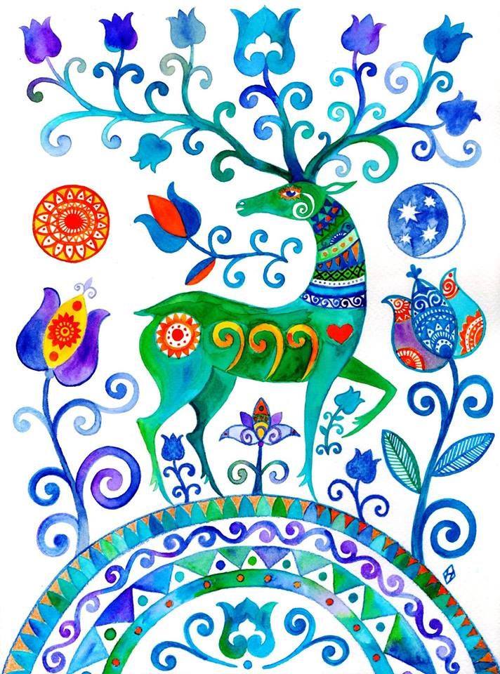 AHIMRÉ: A magyarság szent állata: a Nap jelképe a csodaszarvas, mely ...