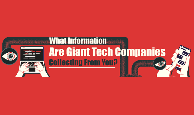 How Tech companies are invading your privacy? #infographic - Visualistan